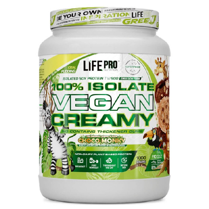 Life Pro Isolate VEGAN Creamy 1Kg :: AFIT GYM